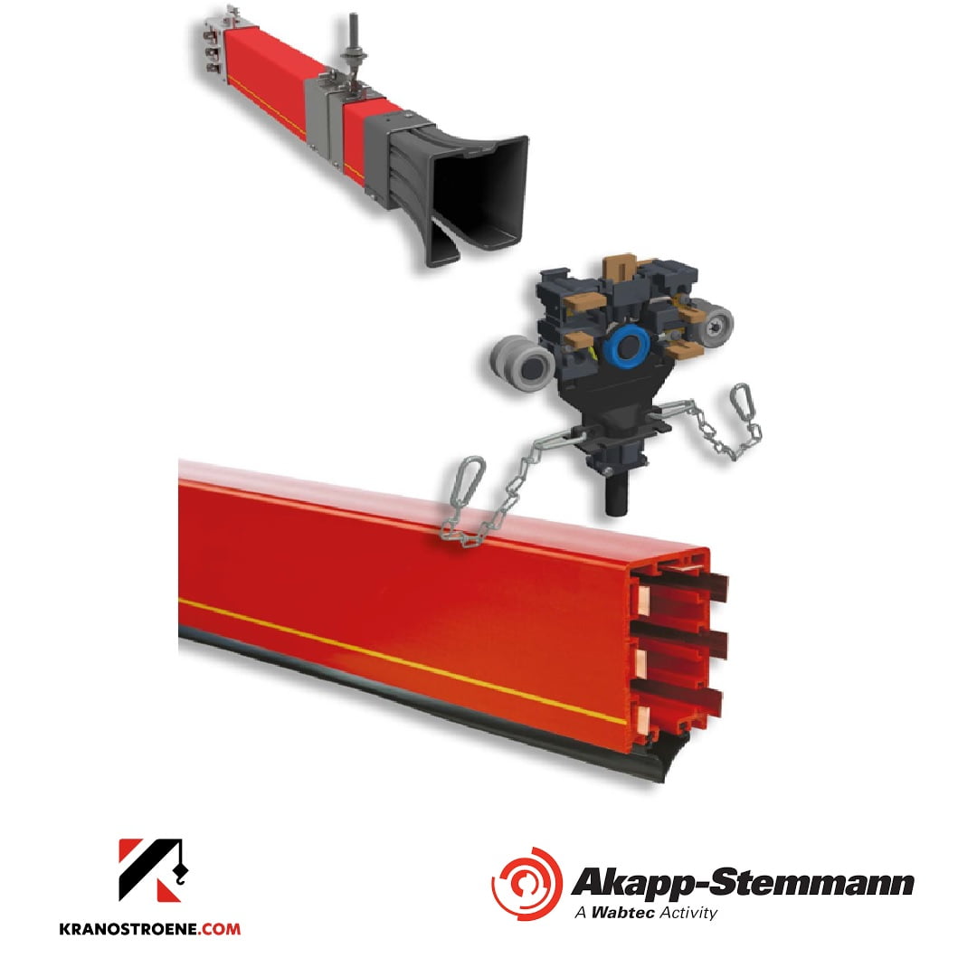 Елементи за окачване за закрито тролейно захранване Akapp