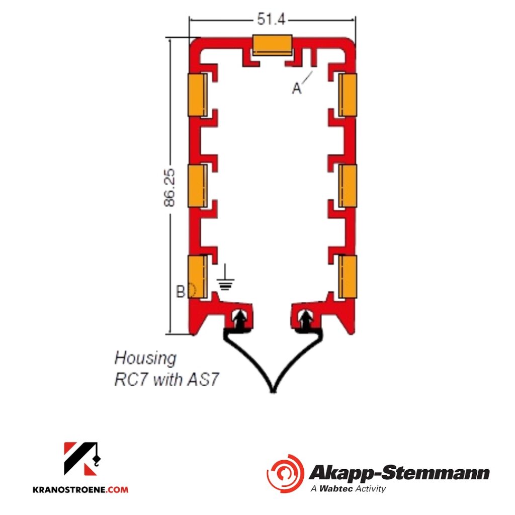 Профил за тролейно токозахранване Akapp Click-Ductor | Kranostroene.com